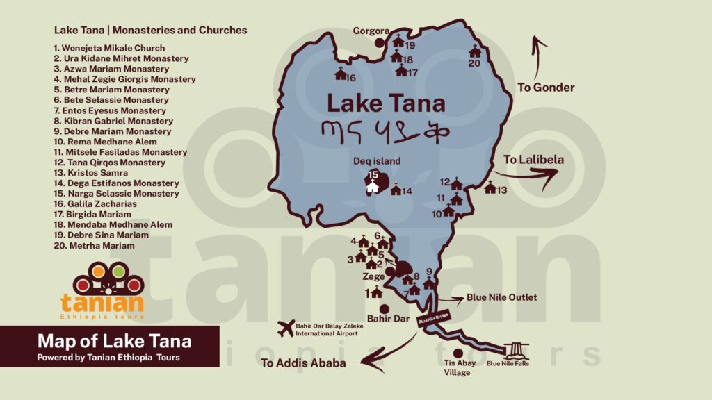 Lake Tana - Tanian Ethiopia Tours